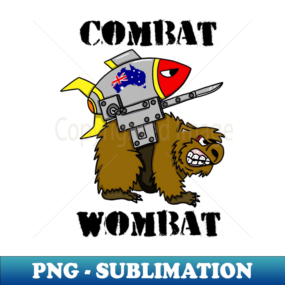 Combat Wombat - Digital Sublimation Download File - Unlock V | Inspire ...