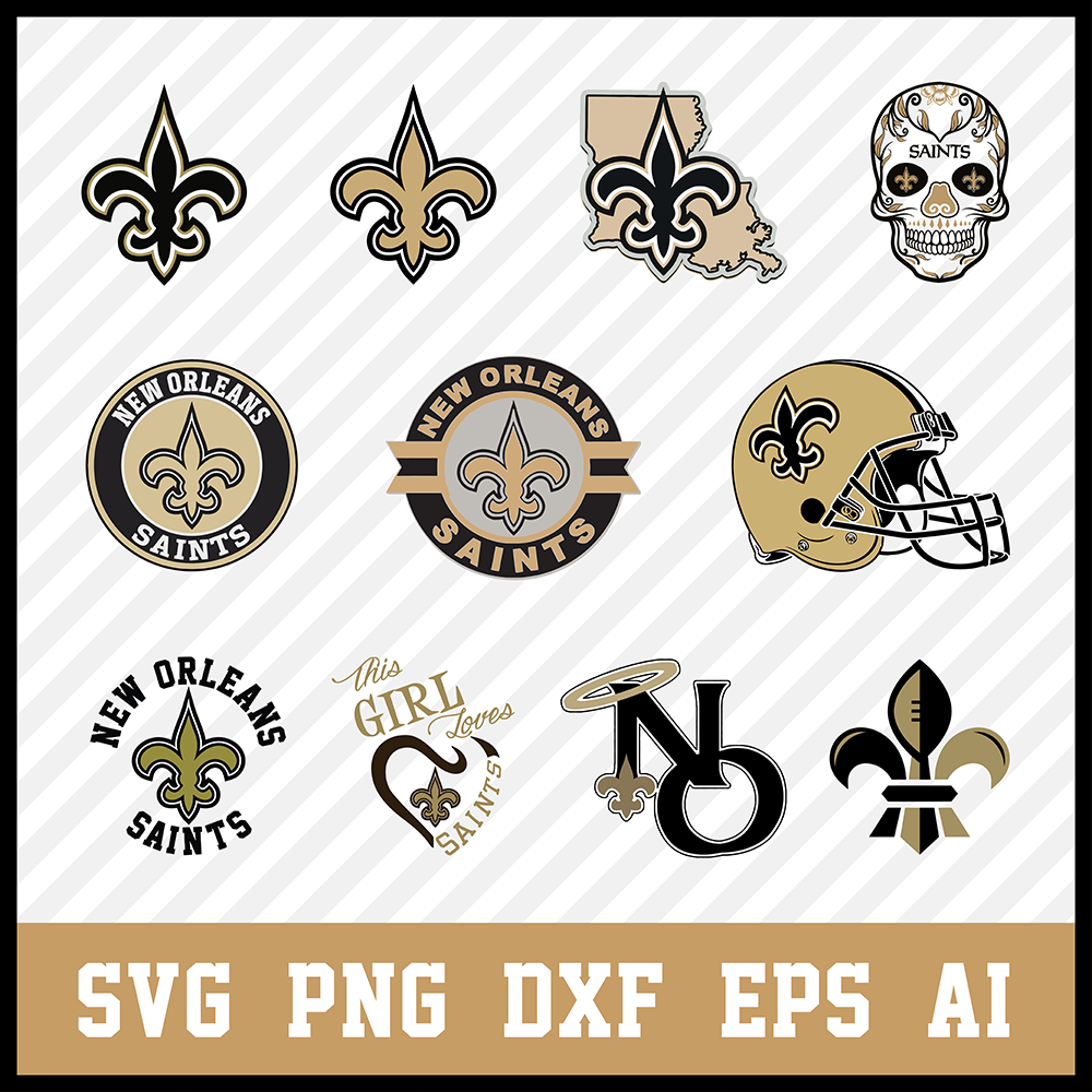 New Orleans Saints Logo - New Orleans Saints Svg - New Orlea | Inspire ...