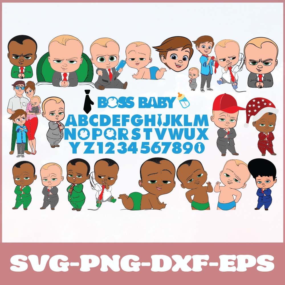 The Boss Baby bundle svg,png,dxf,The Boss Baby svg,png,dxf,D | Inspire ...