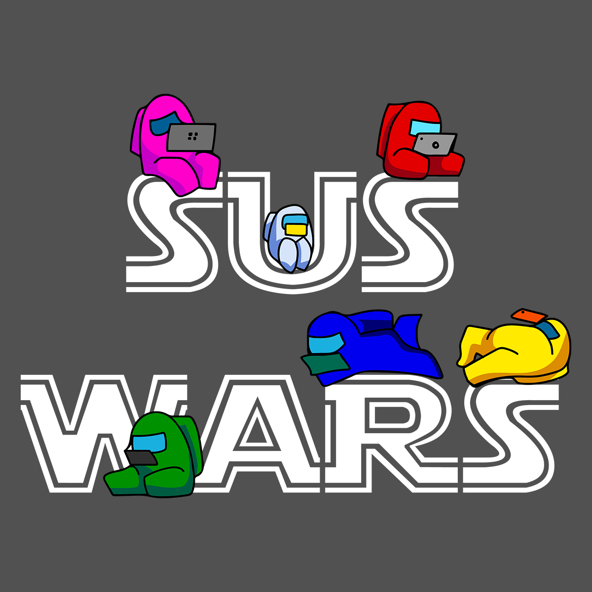 Sus Wars Among Us Svg, Trending Svg, Sus Wars Svg | Inspire Uplift
