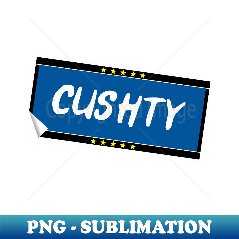 Cushty Sticker Design - Aesthetic Sublimation Digital File - | Inspire ...
