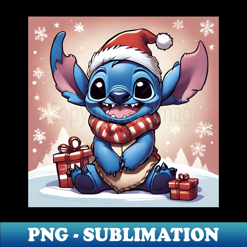 Cute stitch christmas - Exclusive Sublimation Digital File - | Inspire ...