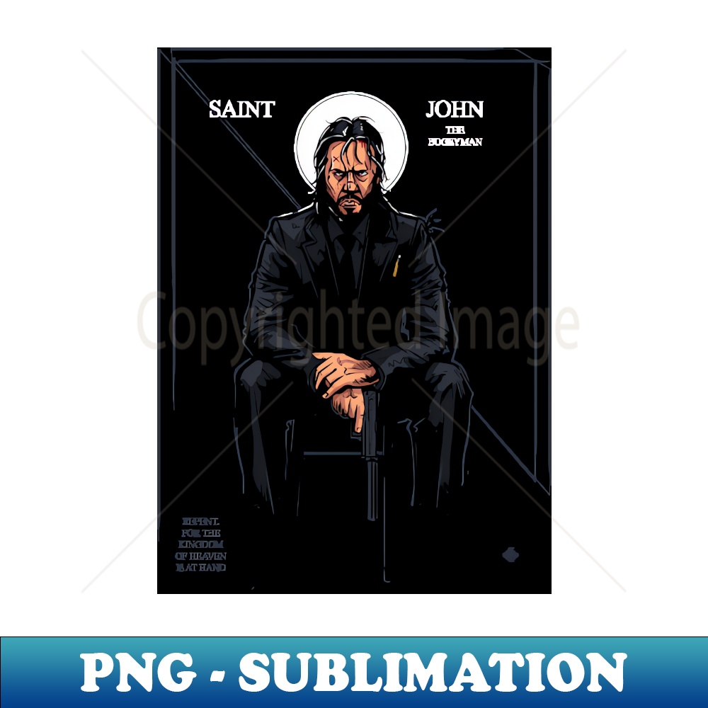 Saint Wick - Signature Sublimation PNG File - Bring Your Des - Inspire ...
