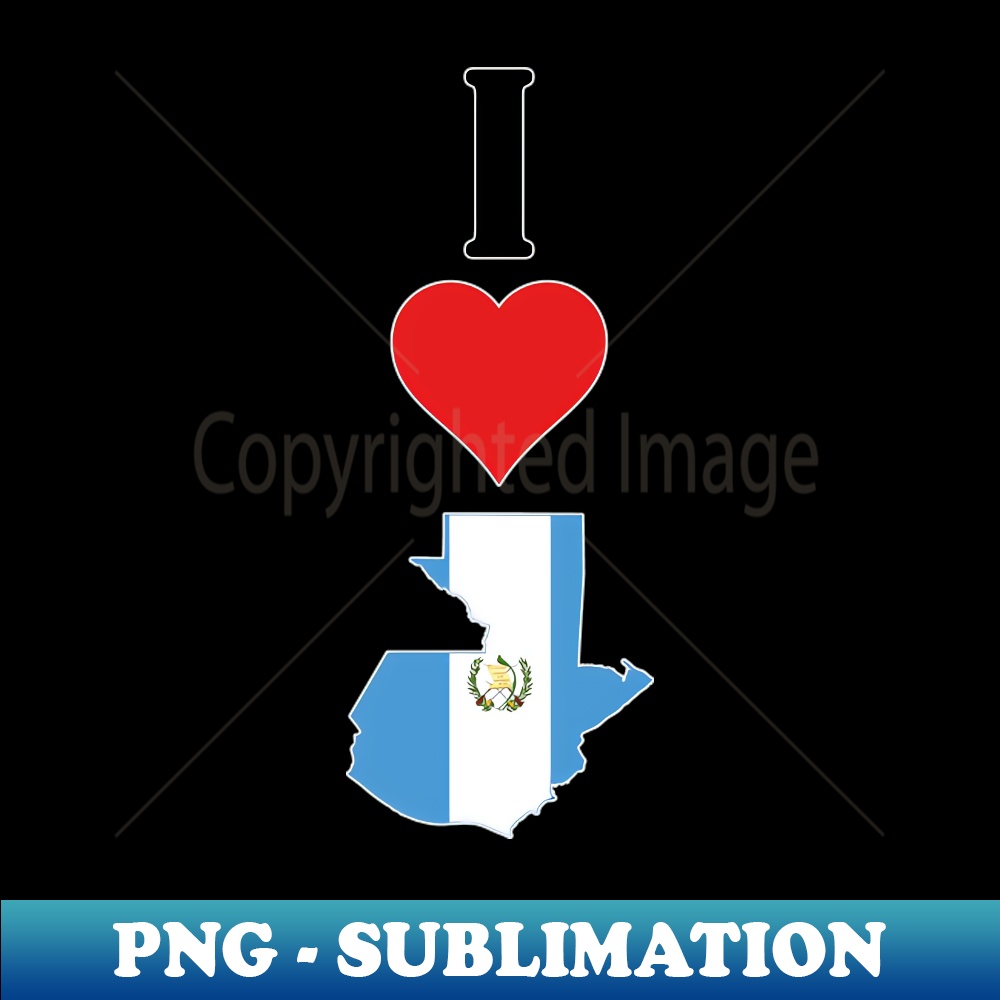 I Love Guatemala Vertical I Heart Guatemalan National Flag M | Inspire ...