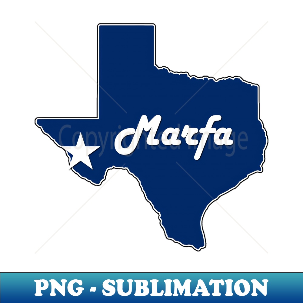 Marfa Texas Navy Blue Lone Star State Map Texan - Artistic S | Inspire ...