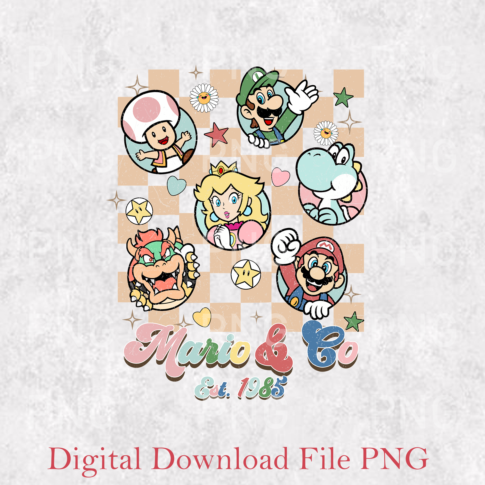 Vintage Super Mario PNG, The Super Mario Bros Movie PNG, Mar | Inspire ...