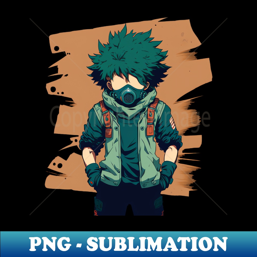 Punk Deku - Unique Sublimation PNG Download - Capture Imagin - Inspire ...