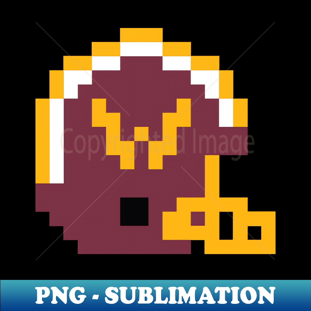 8 Bit Washington Commanders Helmet - Exclusive PNG Sublimati | Inspire ...
