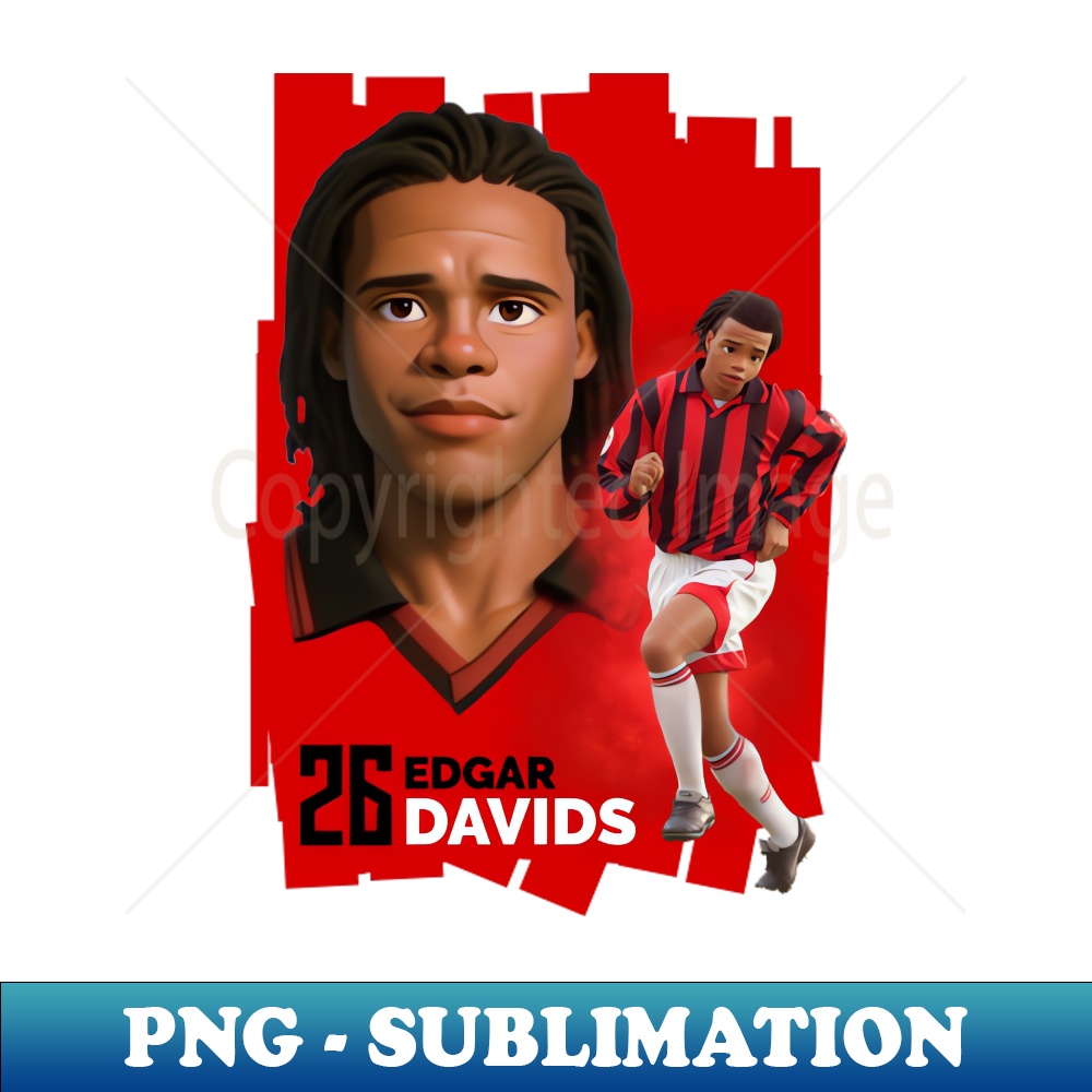 Edgar Davids - PNG Transparent Digital Download File for Sub | Inspire ...