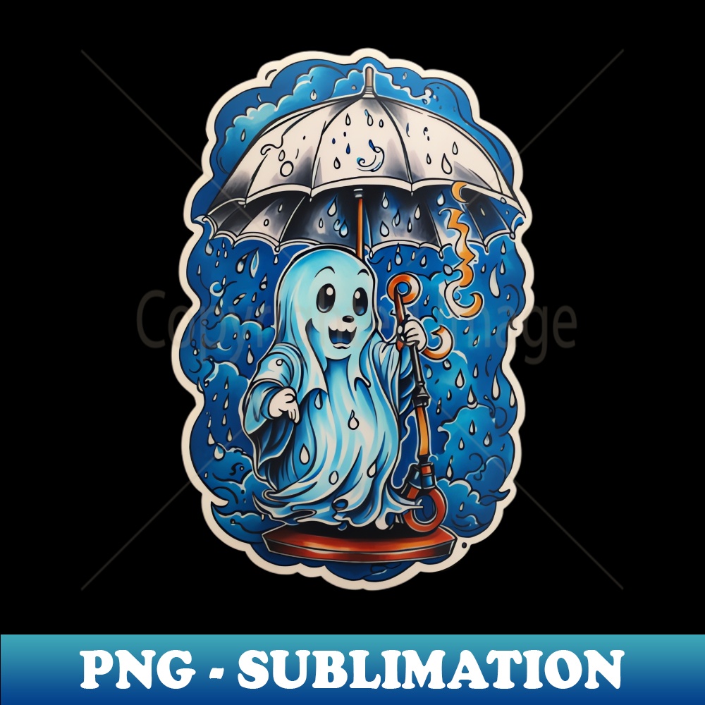 Ghost in the Rain - Artistic Sublimation Digital File - Stun - Inspire ...