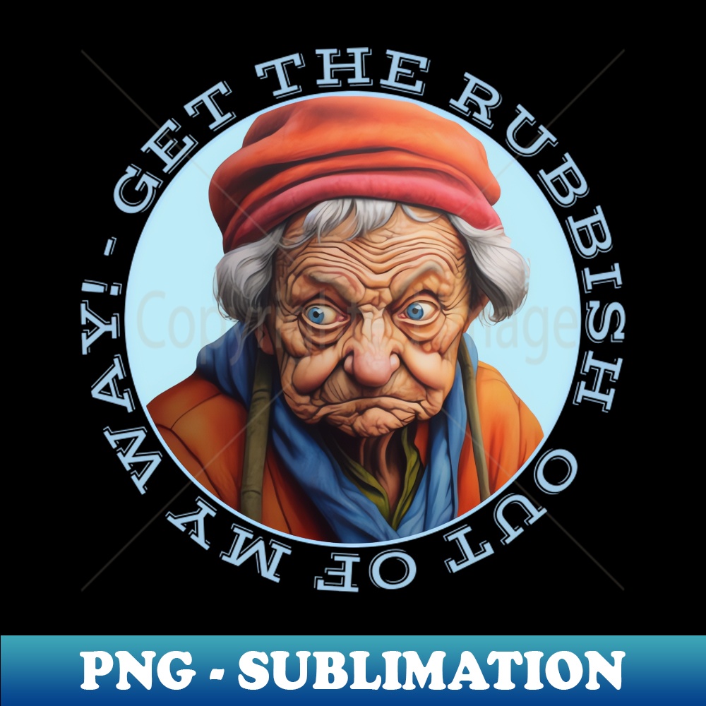 Grumpy Old Lady Says Get The Rubbish Out Of My Way - Exclusi | Inspire ...