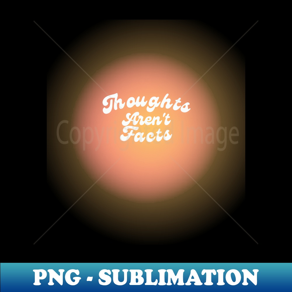 Thoughts arent facts sticker Mental Health Awareness sticke | Inspire ...