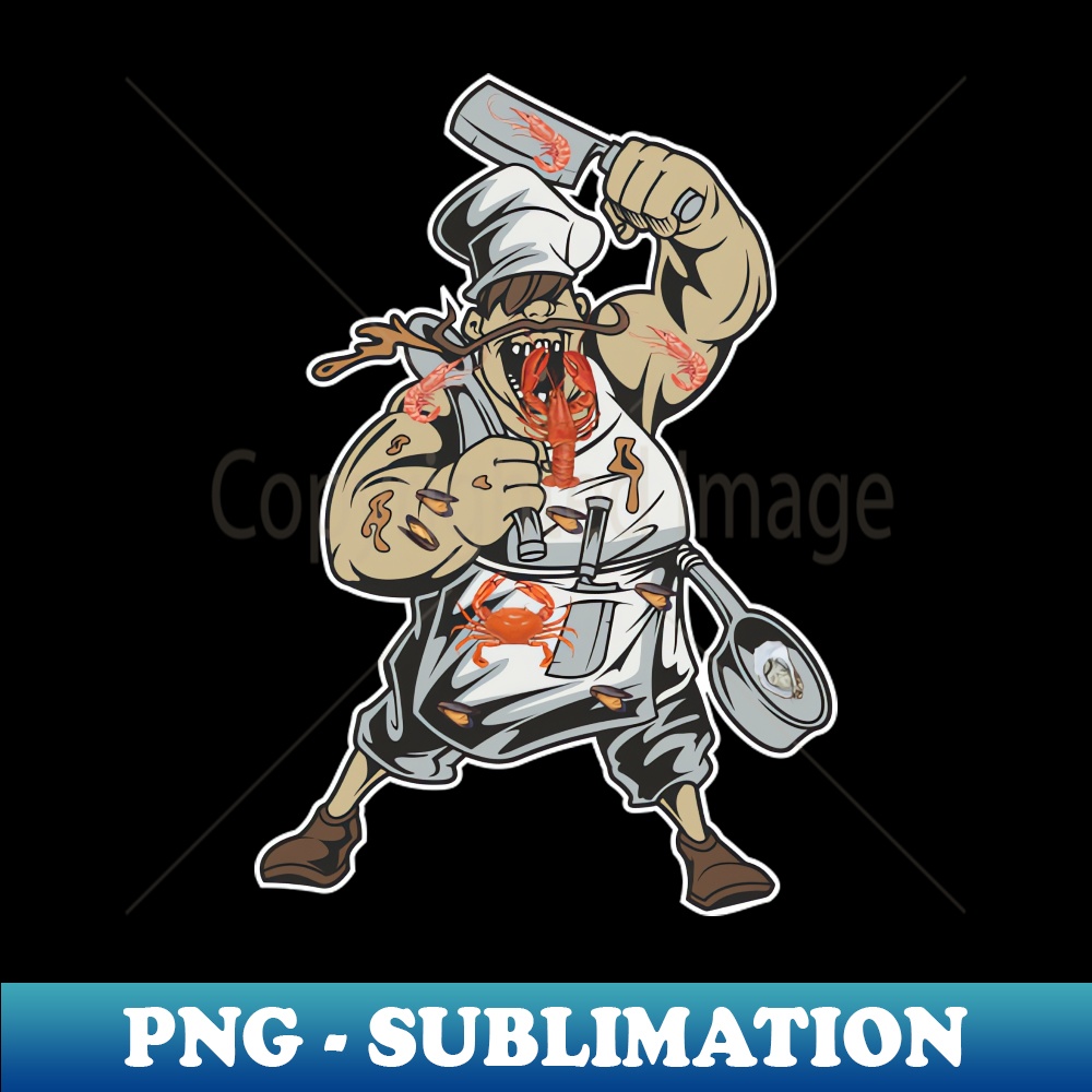 Chef character design - Instant Sublimation Digital Download - Inspire ...