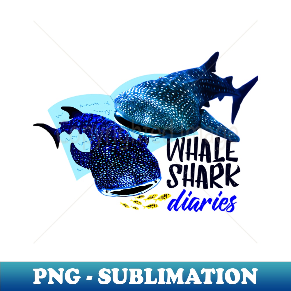 Cartoon Whales shark diaries - Stylish Sublimation Digital D | Inspire ...