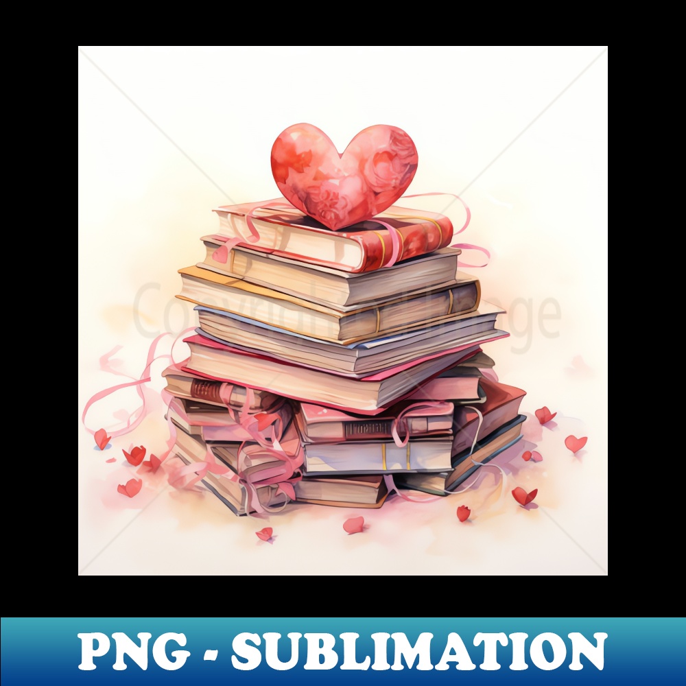 Love Books Collection - Digital Sublimation Download File - | Inspire ...