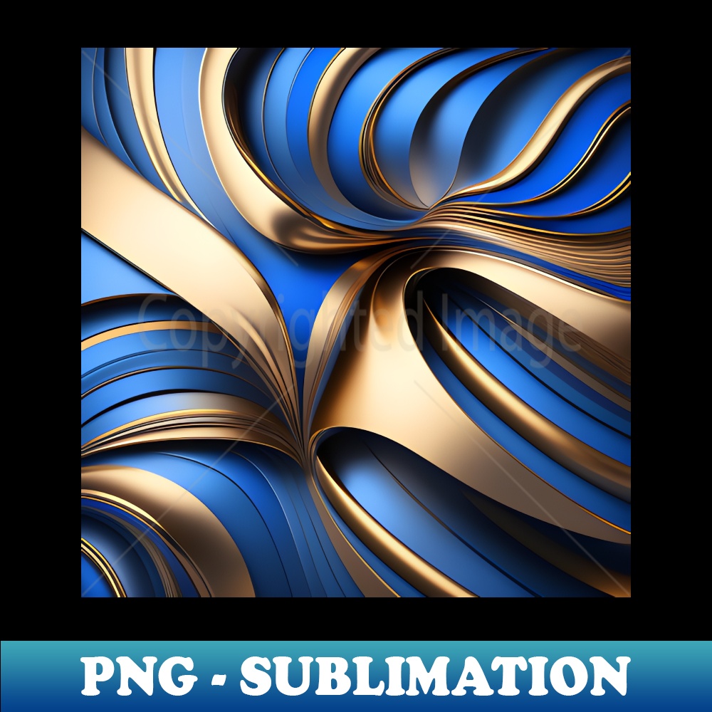 Blue golden background - Premium PNG Sublimation File - Add | Inspire ...