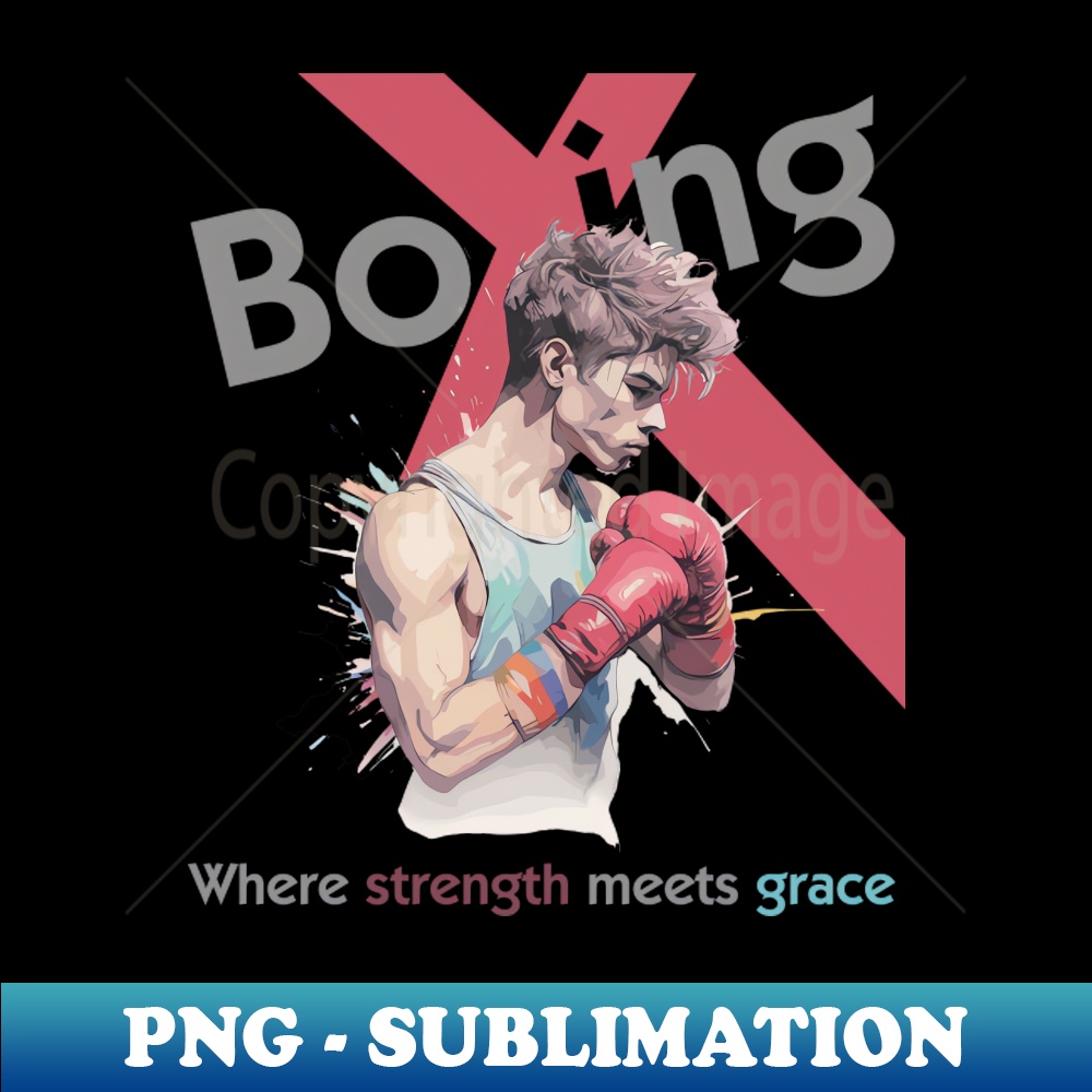 Fierce Fusion Strength Meets Grace in Boxing X - PNG Transpa | Inspire ...
