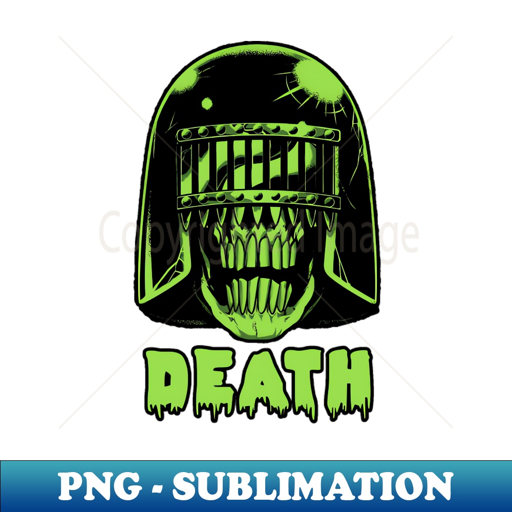 Judge Death Alt Print - PNG Transparent Sublimation Design - - Inspire ...