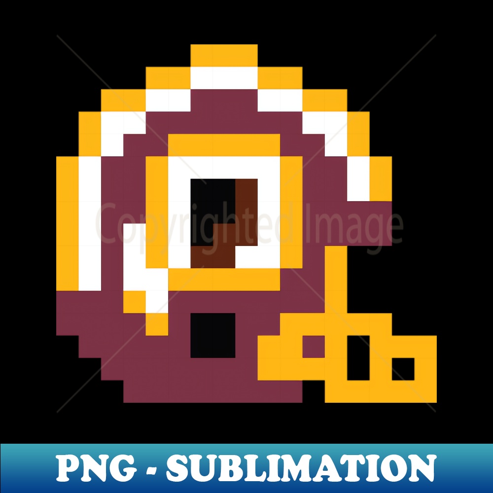 8 Bit Washington Redskins Helmet - Exclusive Sublimation Dig | Inspire ...