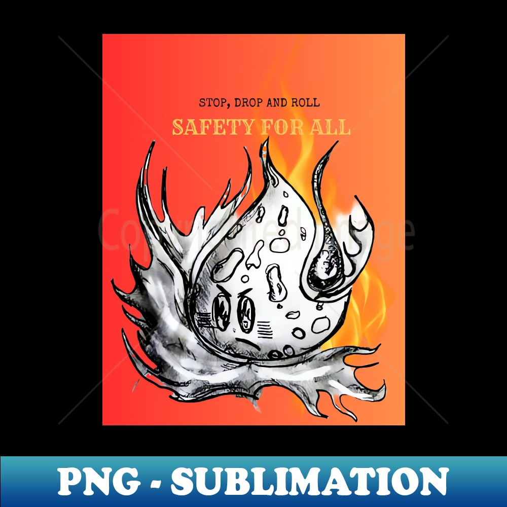 Safety First - Abstract fun gaming angry fireball monster la | Inspire ...