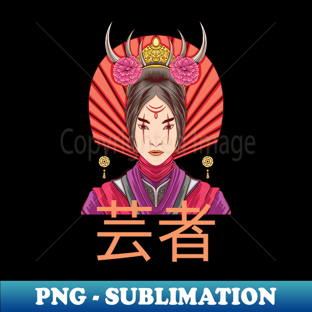 Ninja Geisha - Sublimation-Ready PNG File - Stunning Sublima - Inspire ...