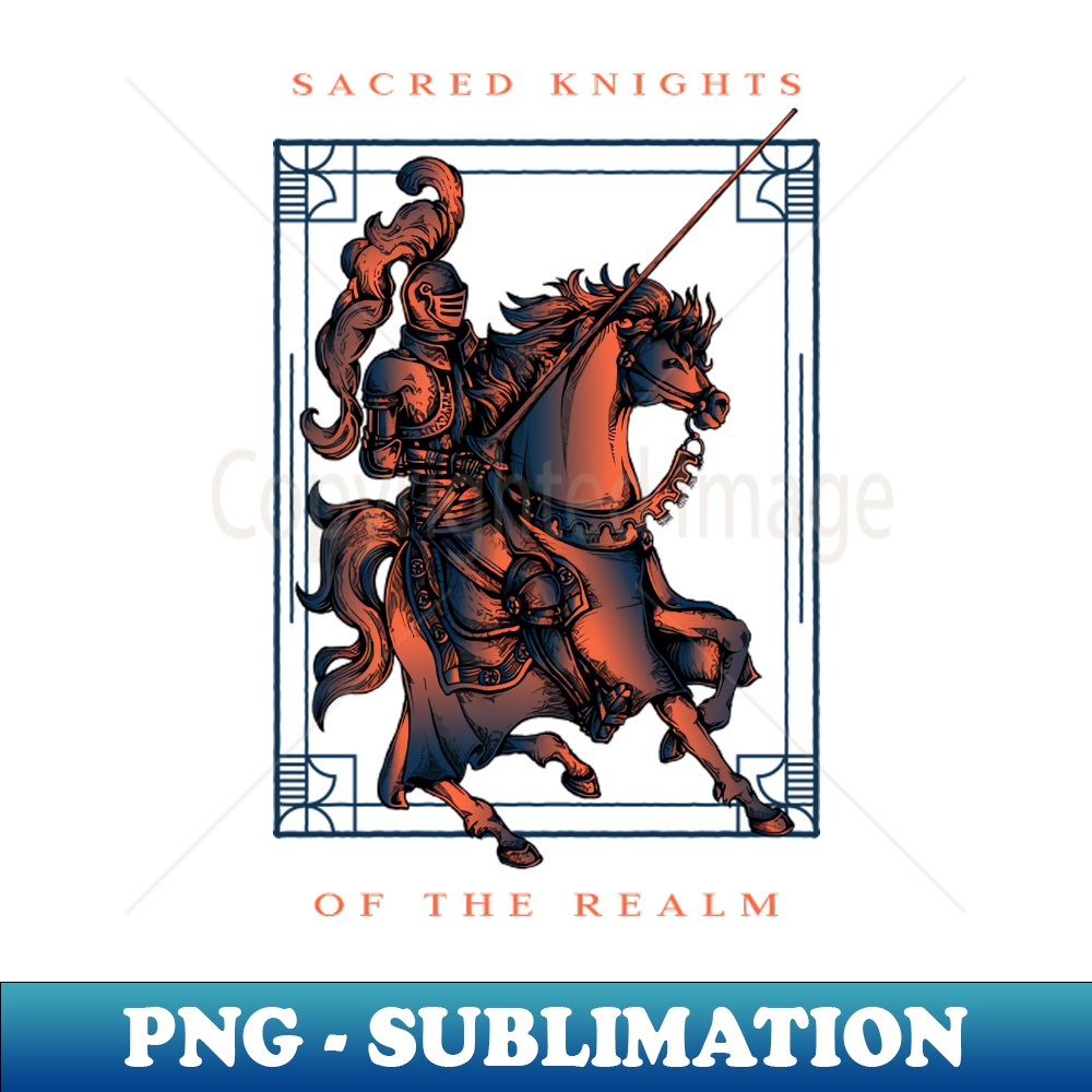 Sacred Knights Of The Realm - Decorative Sublimation PNG Fil | Inspire ...