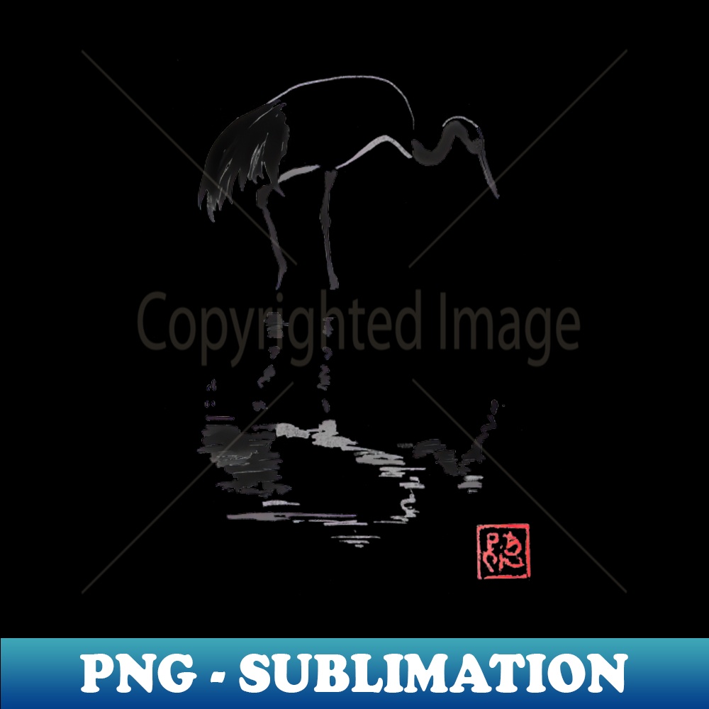 crane mirror 02 - Sublimation-Ready PNG File - Unlock Vibran | Inspire ...