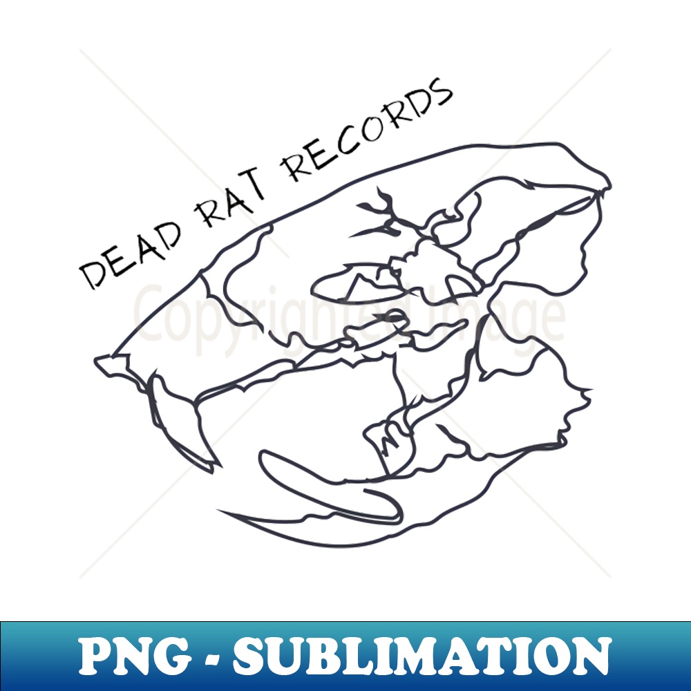 Dead rat records - Signature Sublimation PNG File - Unleash | Inspire ...