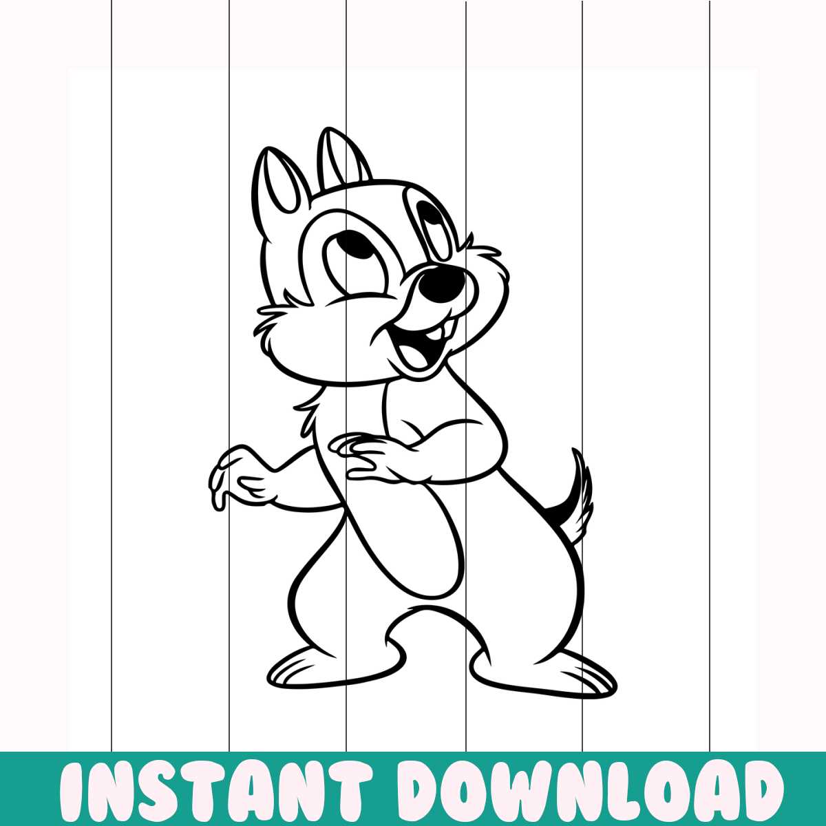 Chip and dale svg free, disney svg, chipmunk svg, instant do | Inspire ...