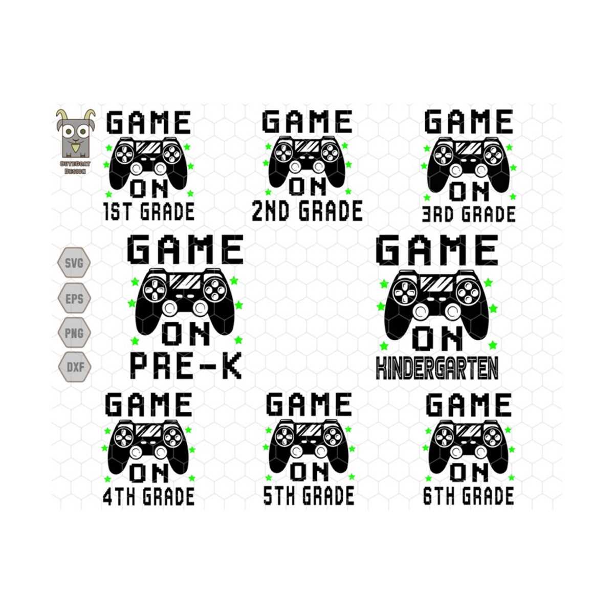Game On Svg Bundle, Back To School Svg Bundle, Gamer Svg, Ga - Inspire ...