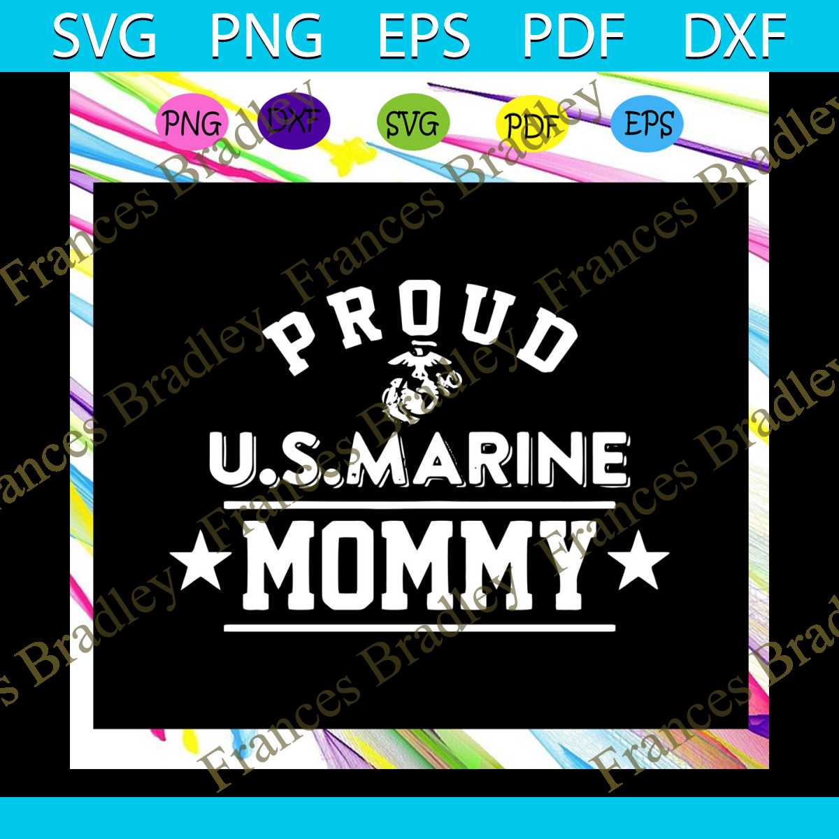 Proud U.S Marine Mommy Svg, Marine Mommy Decal, Mommy Svg, M | Inspire ...
