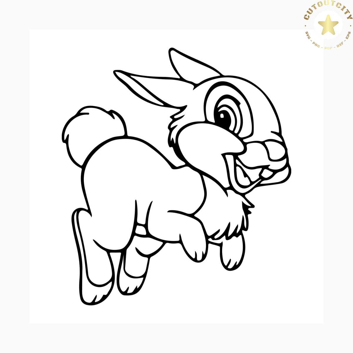 Thumper svg free, disney svg, bambi svg, instant download, r - Inspire ...