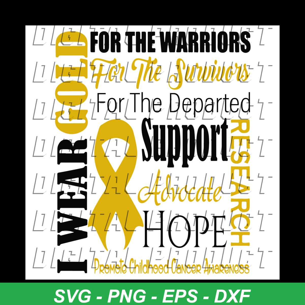 Yellow Ribbon Awareness Svg, Awareness Svg, Trending Svg, Su | Inspire ...