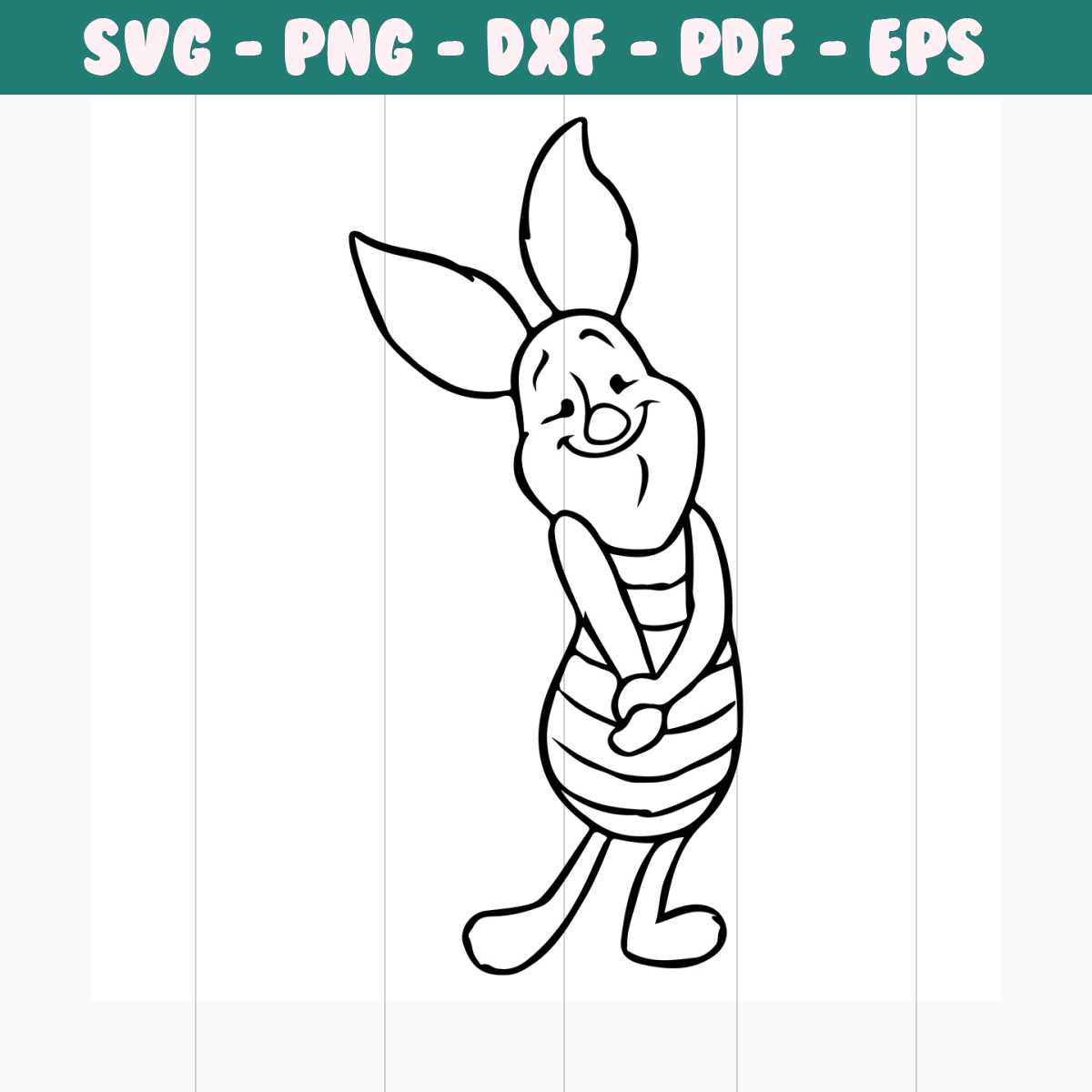 Piglet svg free, winnie the pooh svg, disney svg, instant do | Inspire ...