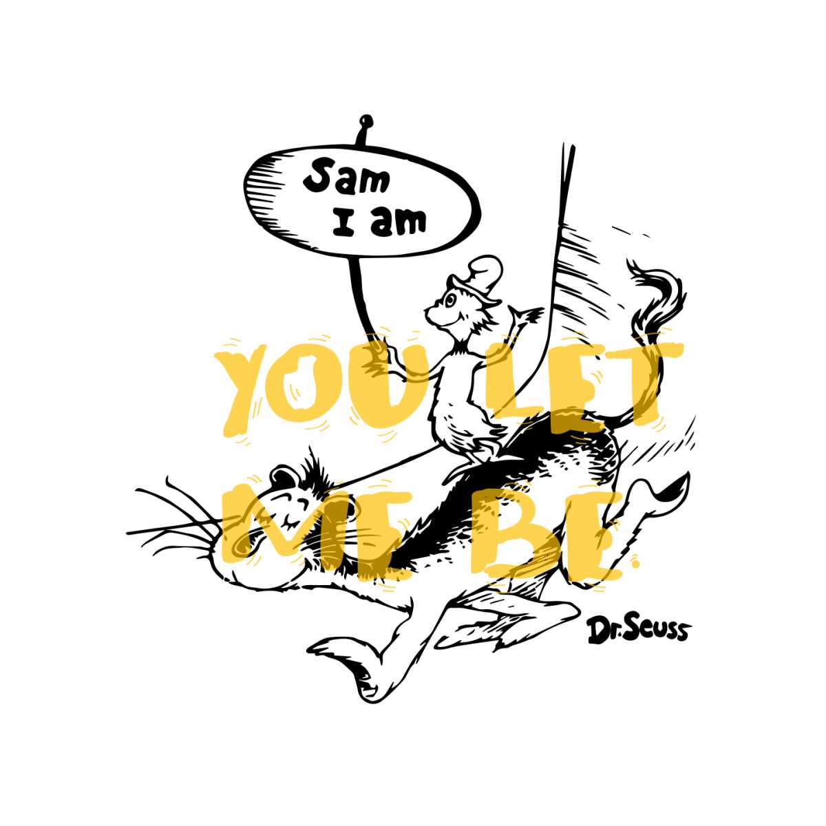 Sam I Am Svg, Dr Seuss Svg, Sam Svg, I Am Sam Svg, Cat In Th | Inspire ...