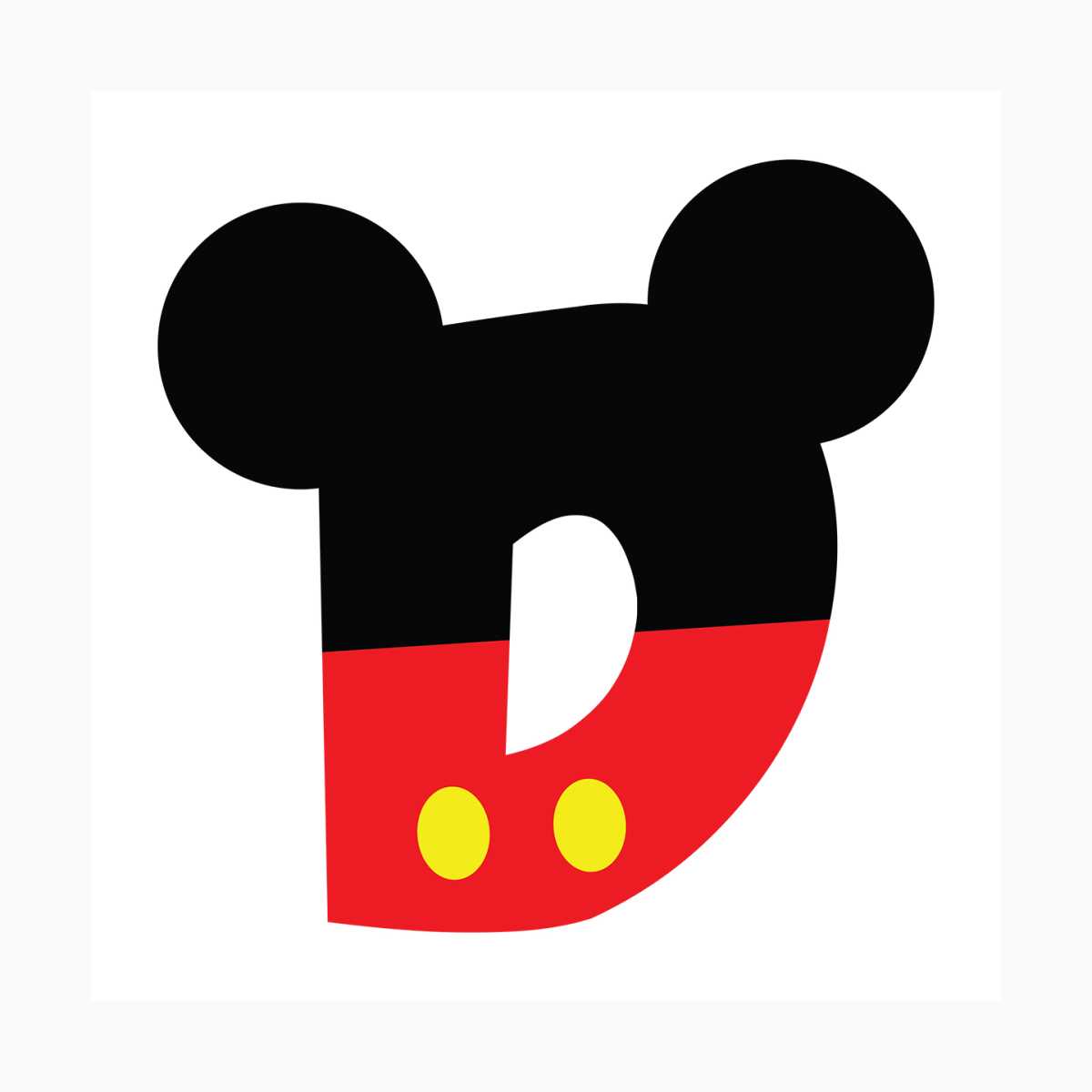 Micky font svg free, d svg, disney svg, instant download, le | Inspire ...