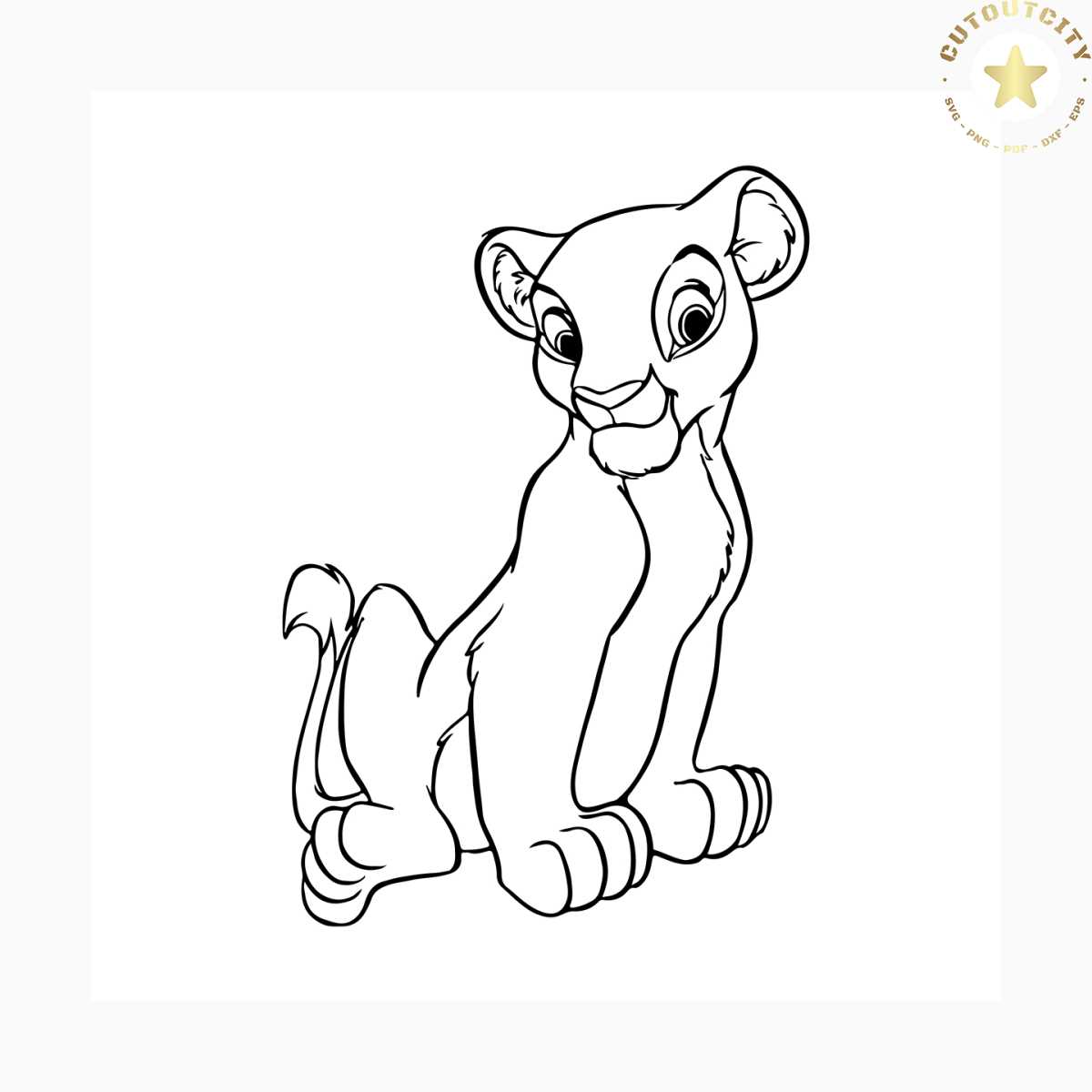 Nala svg free, free svg files disney, the lion king svg, ins | Inspire ...