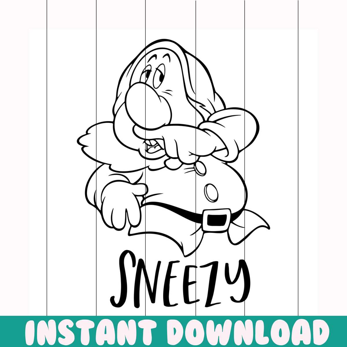 Sneezy svg free, trending svg, dwarf svg, snow white and the | Inspire ...