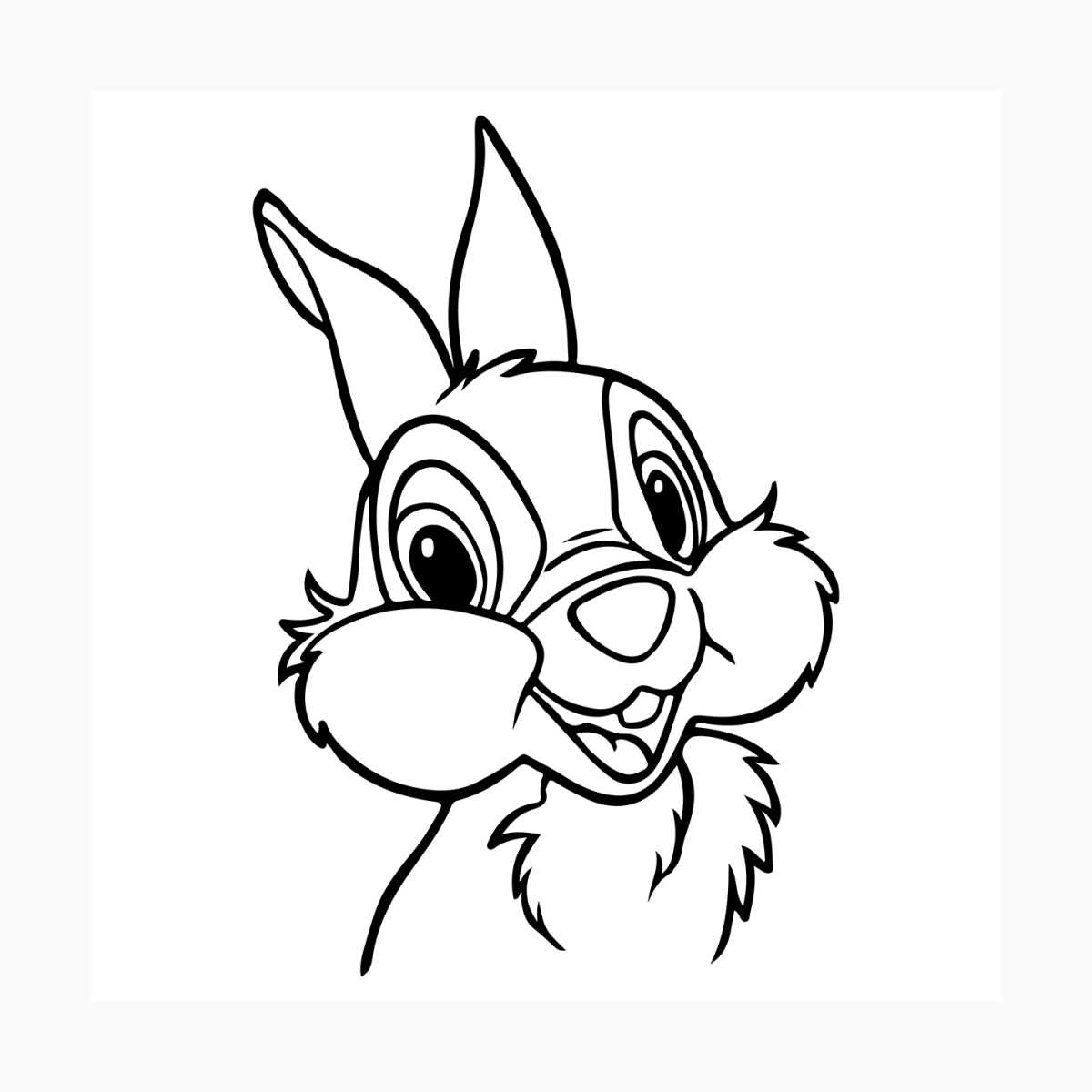 Thumper svg free, disney svg, cartoon svg, instant download, | Inspire ...