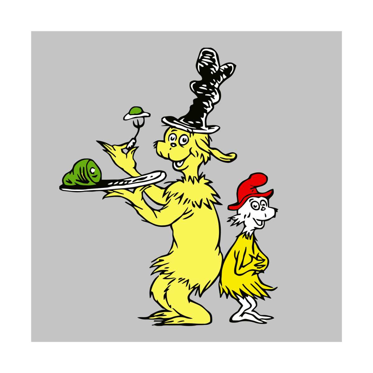 Dr Seuss Green Eggs And Ham Characters Svg, Trending Svg, Dr - Inspire ...