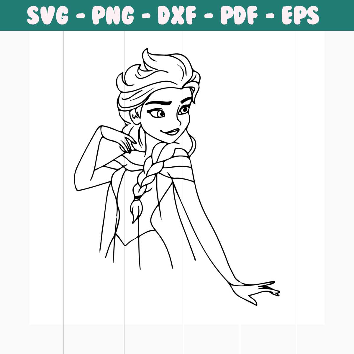 Elsa svg free, disney svg, frozen svg, instant download, sil | Inspire ...