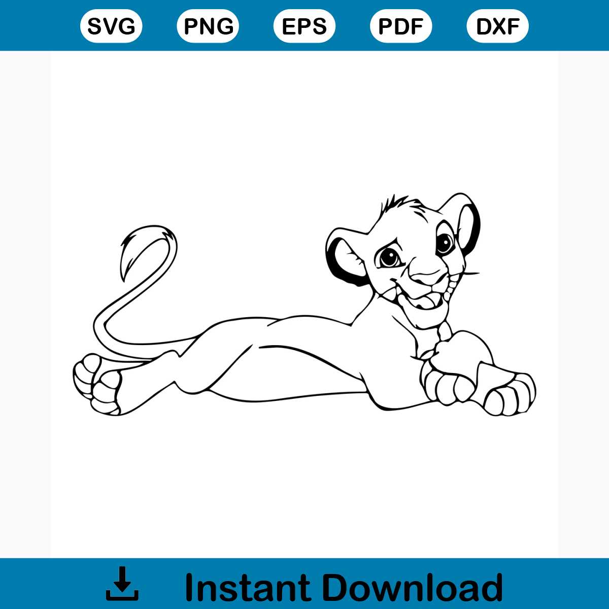Simba svg free, best disney svg files, the lion king svg, in - Inspire ...