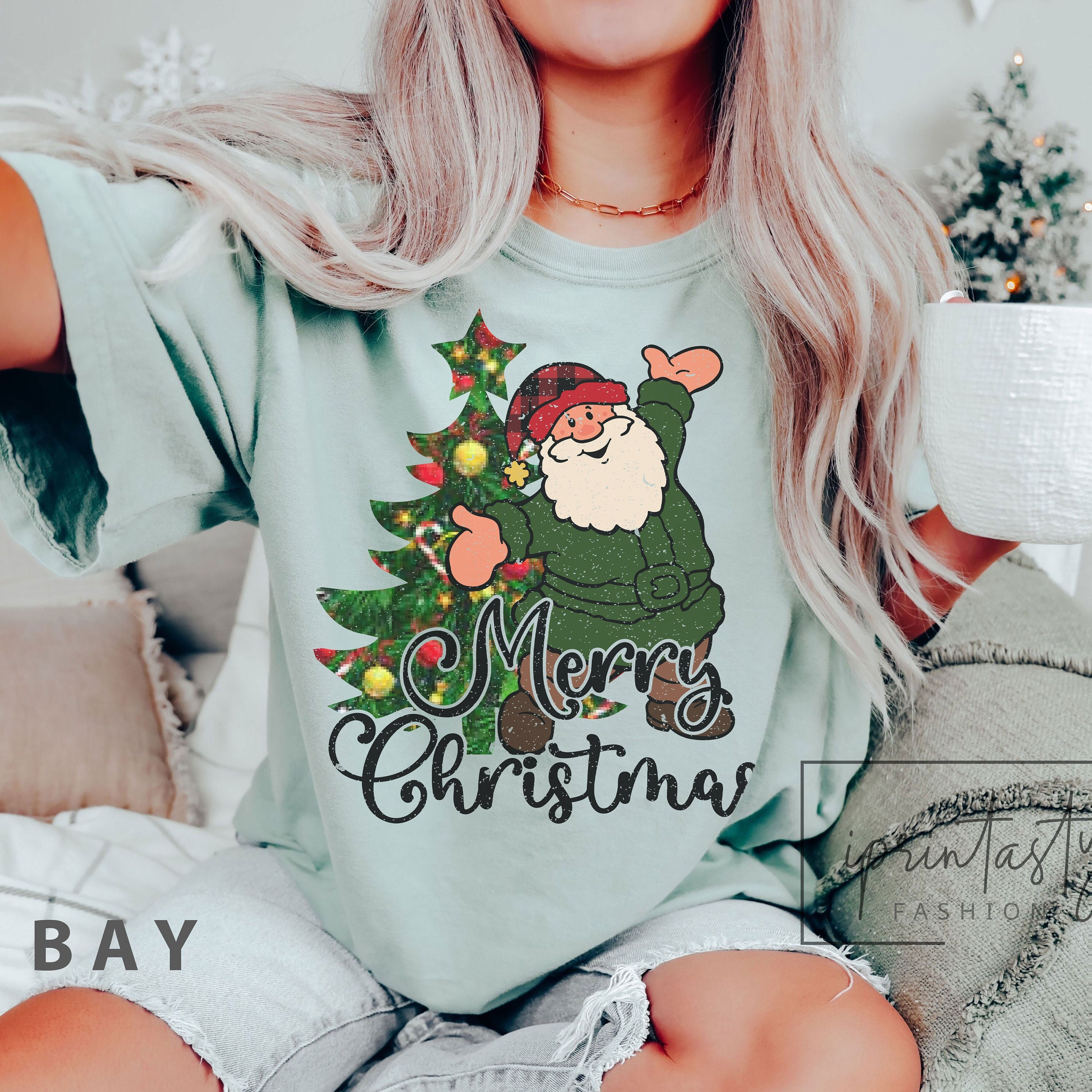 Christmas shirt, Merry Christmas shirt for women, Merry Chri - Inspire ...