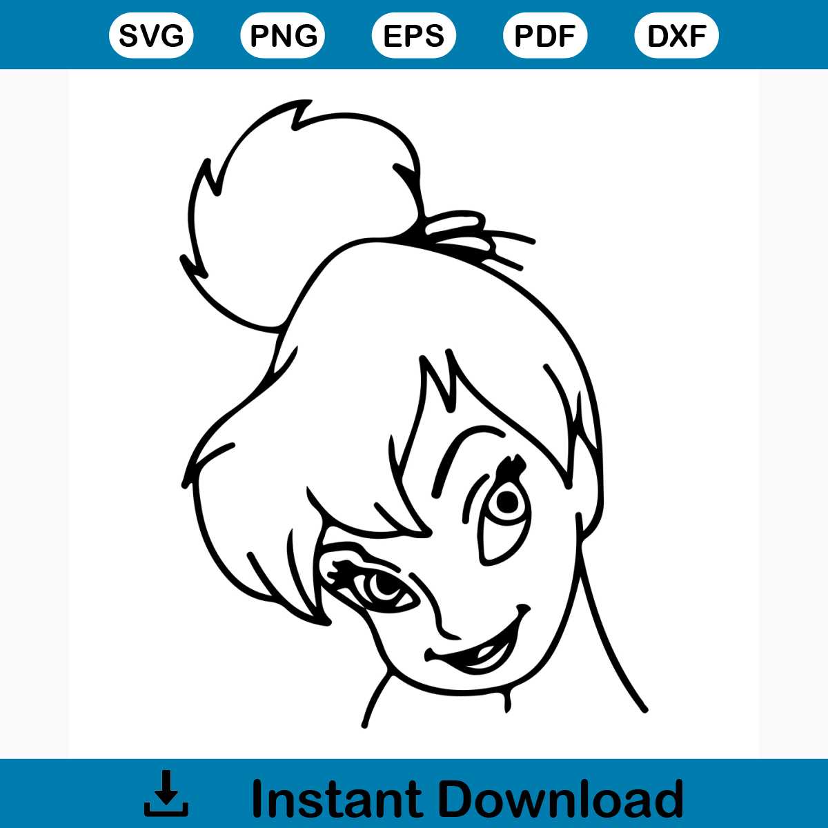Tinkerbell svg free, disney svg, fairy svg, instant download | Inspire ...