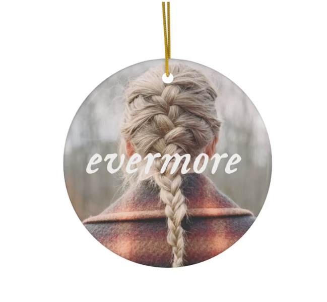 taylor swift ornament, evermore ornament, swiftie gift for c - Inspire ...