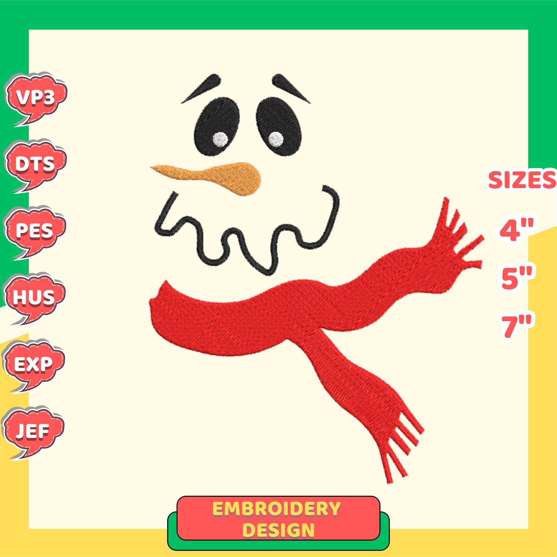 Snowman Custom Embroidery Designs, Christmas Embroidery Desi | Inspire ...