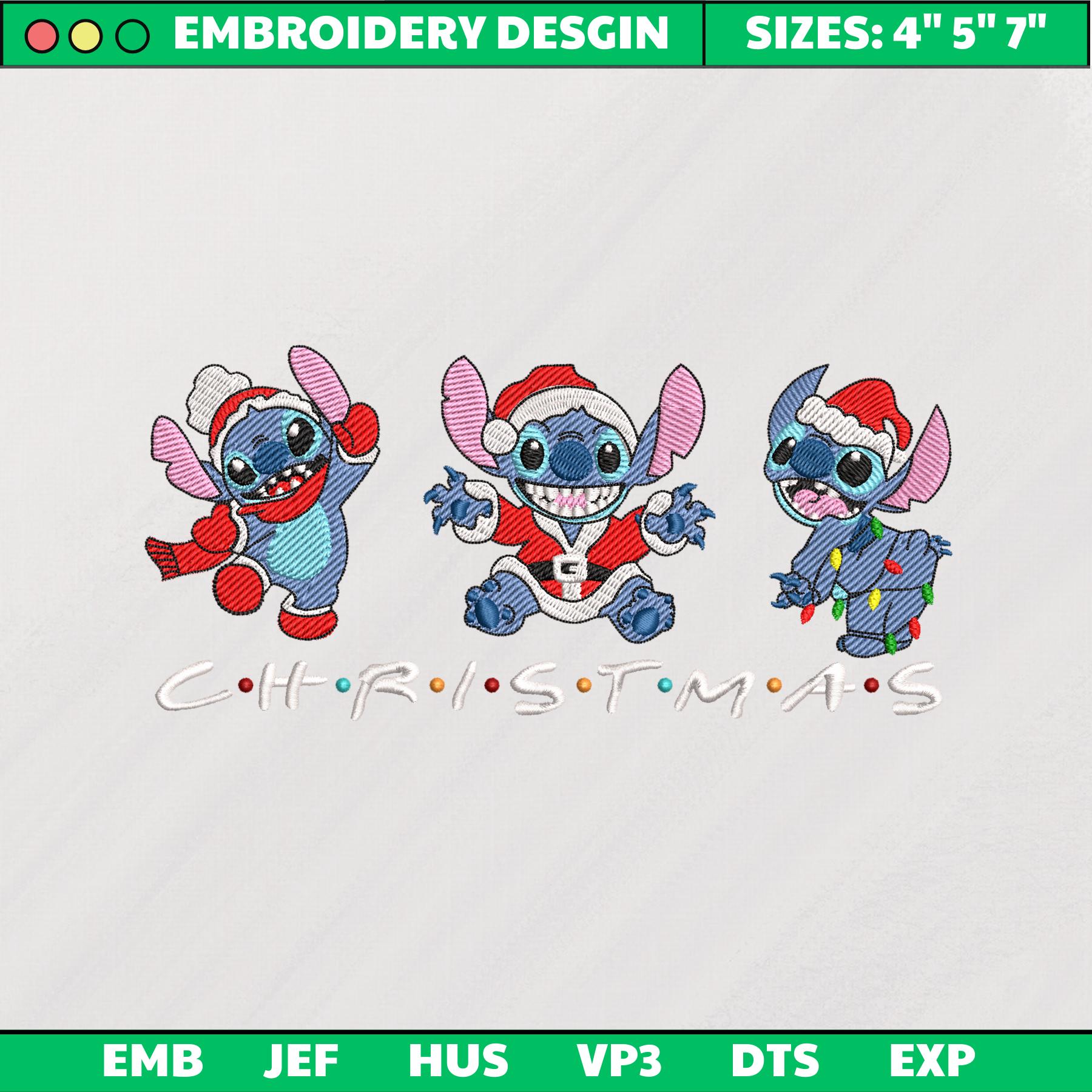 Christmas Stitch Embroidery Designs, Christmas Embroidery De - Inspire ...