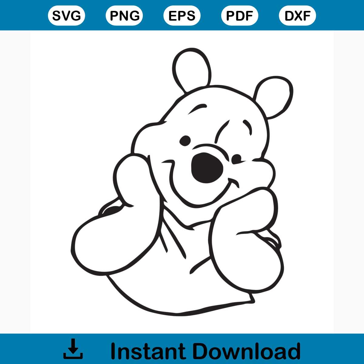 Winnie the pooh svg free, disney svg, cartoon svg, instant d | Inspire ...