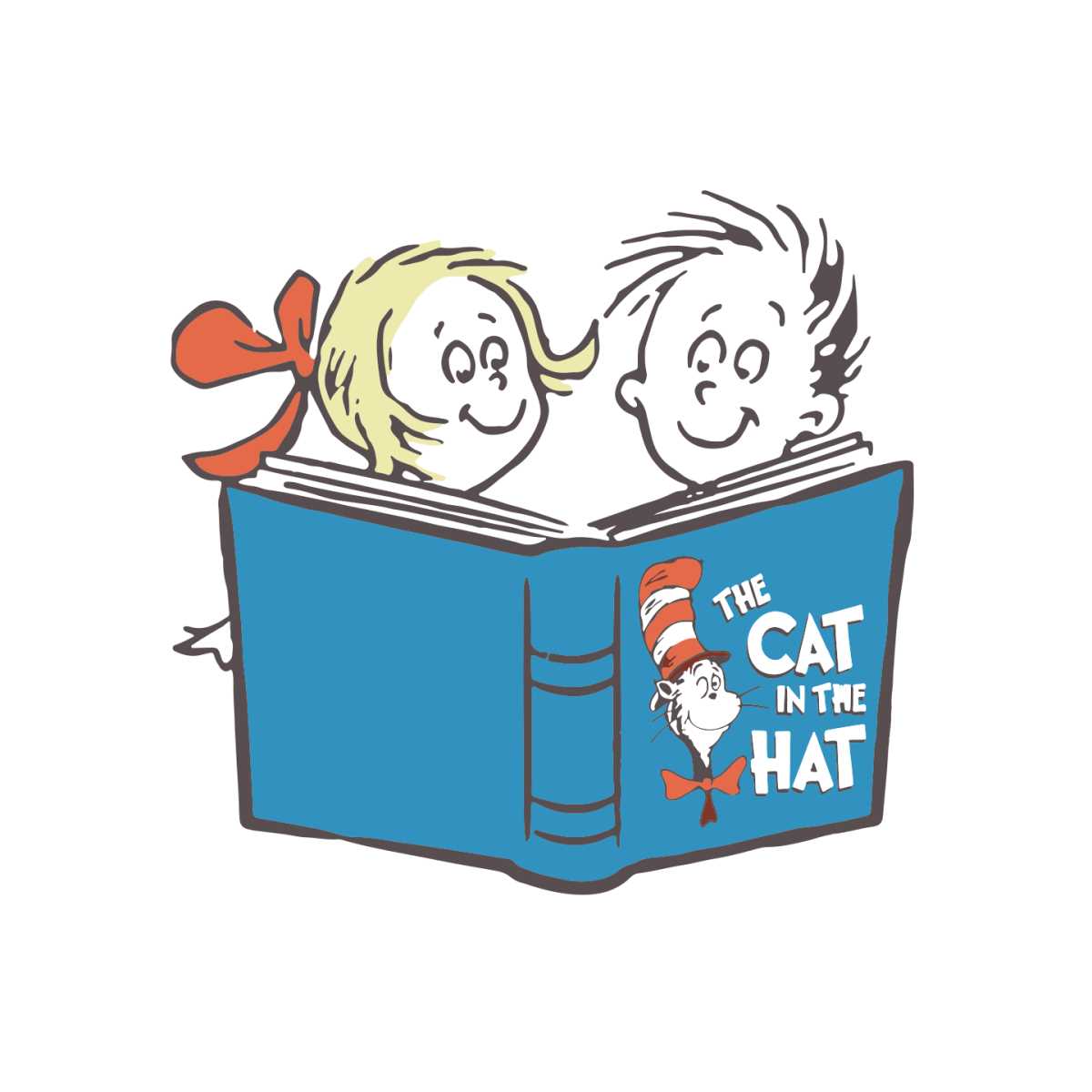 Read Across America Cat In The Hat Svg, Dr Seuss Svg, Across - Inspire ...