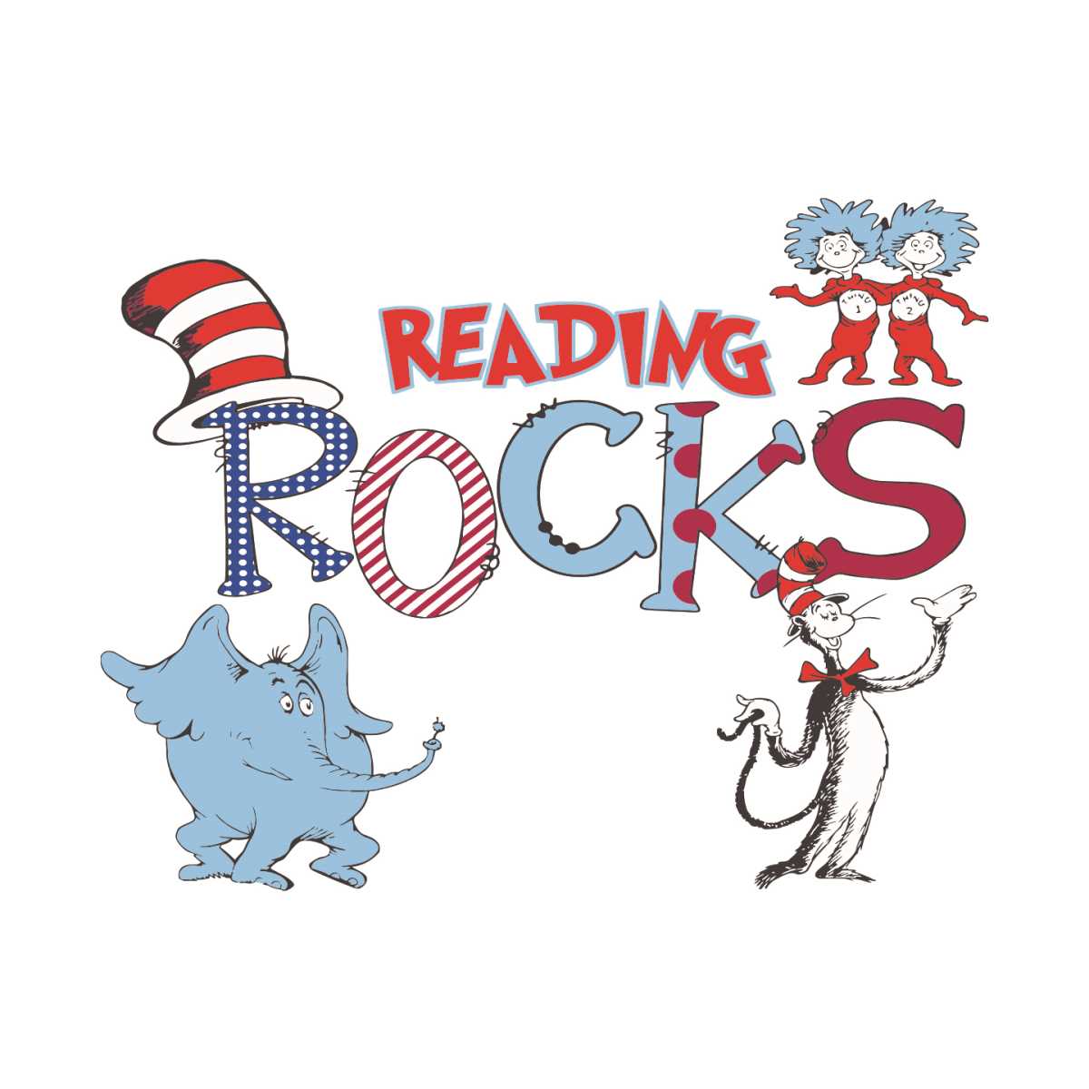 Reading Rocks Dr Seuss Svg, Dr Seuss Svg, Reading Rocks Svg, | Inspire ...